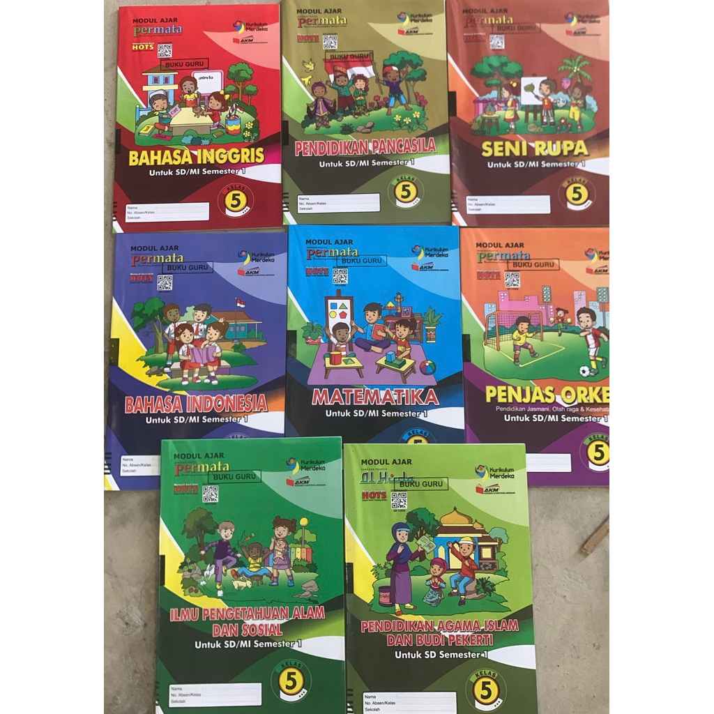 Jual buku guru lks permata kelas 5 kurikulum merdeka | Shopee Indonesia