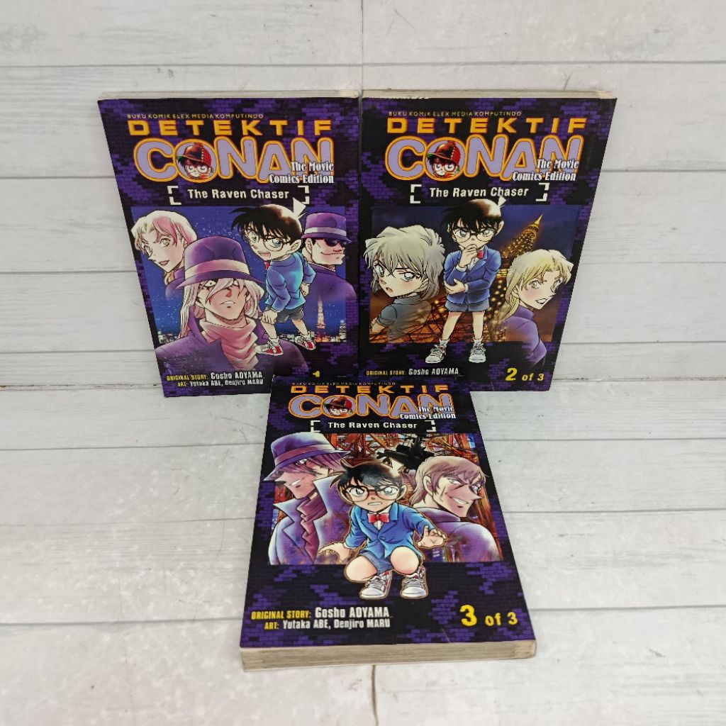 Jual Komik Detektif Conan The Raven Chaser The Movie Comics Edition 1 Of 3 Aoyama Gosho | Shopee ...
