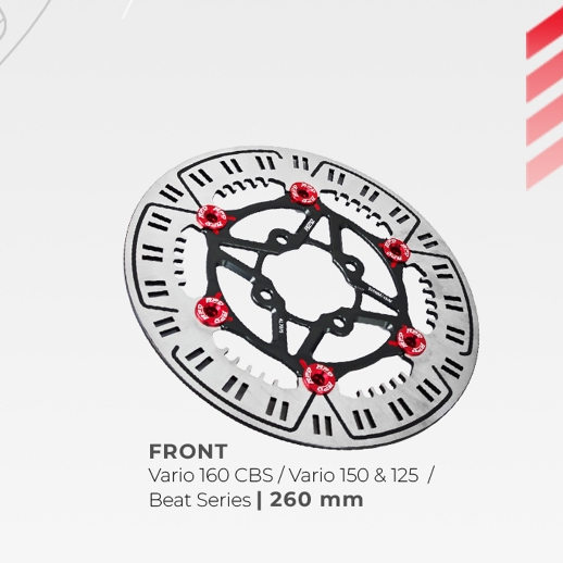 Jual RPD Matrix Front Floating Disc Rotor 260MM For Beat / Vario 125 ...