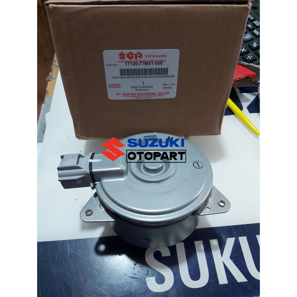Jual MOTOR FAN RADIATOR ERTIGA ORIGINAL ASLI SGP | Shopee Indonesia