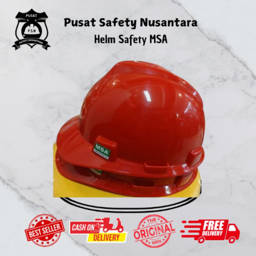 Jual HELM SAFETY MSA/HELM SAFETY PROYEK/HELM KESELAMATAN MSA/HELM ...