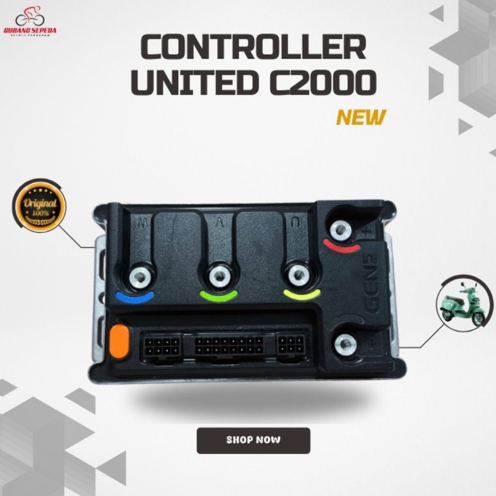Jual Controller Motor Listrik United C 2000 Votol c2000 | Shopee Indonesia