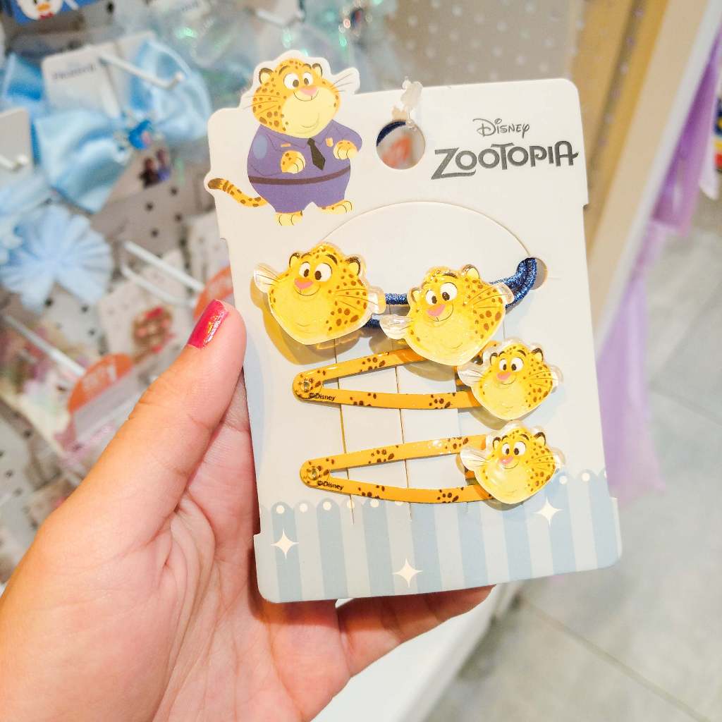 Jual Disney Zootopia Officer Cheetah Hairclip Girls Jepit Anak ...