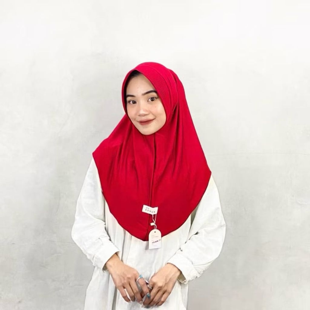 Jual KENAN- Ped Tebal Bergo Kenan Instan Hijab DailySize M&L | Shopee ...