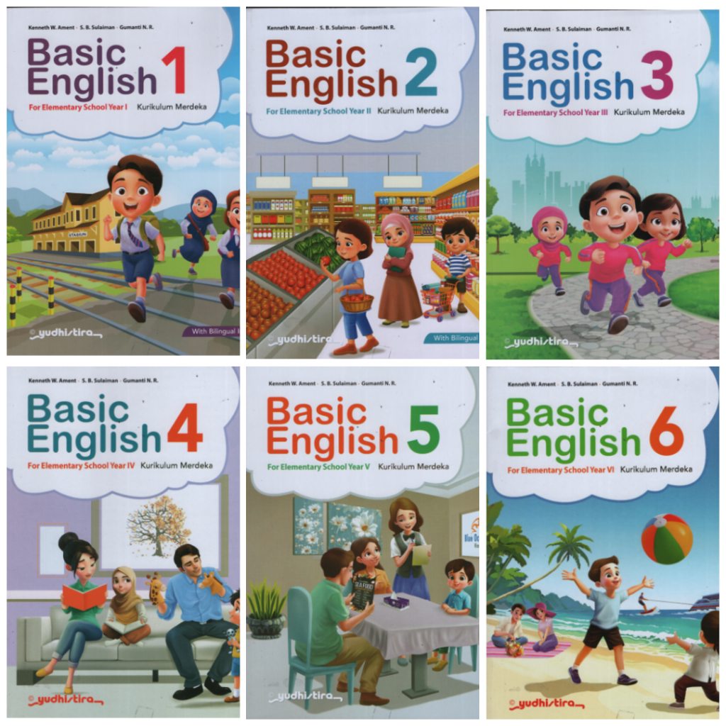 Jual Basic English SD Edisi Revisi 2025 - Yudhistira | Shopee Indonesia