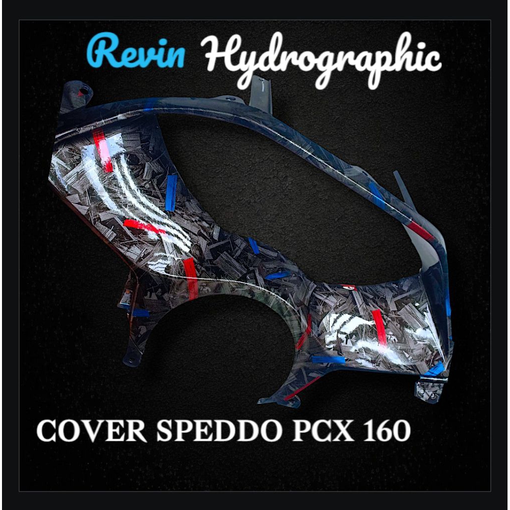 Jual COVER METER PCX 160 CARBON WTP FORGET W | Shopee Indonesia