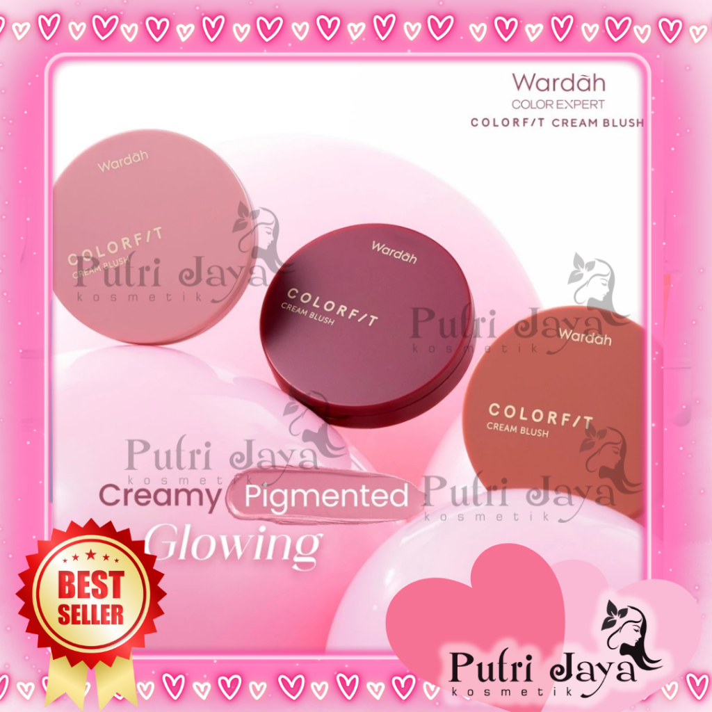 Jual WARDAH COLORFIT CREAM BLUSH | 3gr | Blush On | Shopee Indonesia