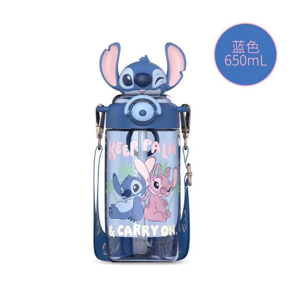 Jual Botol Minum Anak 650ml Disney License Lilo and Stitch Lotso Bear ...