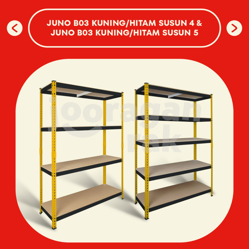 Jual KRISBOW RAK BESI GUDANG SIKU LUBANG SERBAGUNA TIDAK PERLU BAUT ...