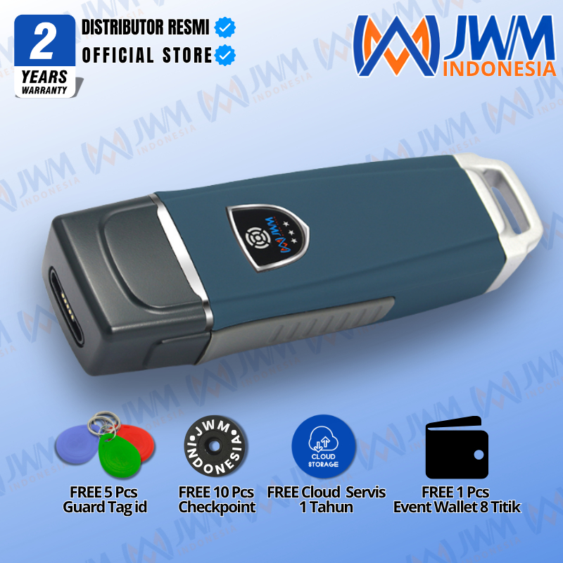 Jual JWM Guard Tour System Wm-5000v5 Alat Patroli Security Lengkap 10/5 ...