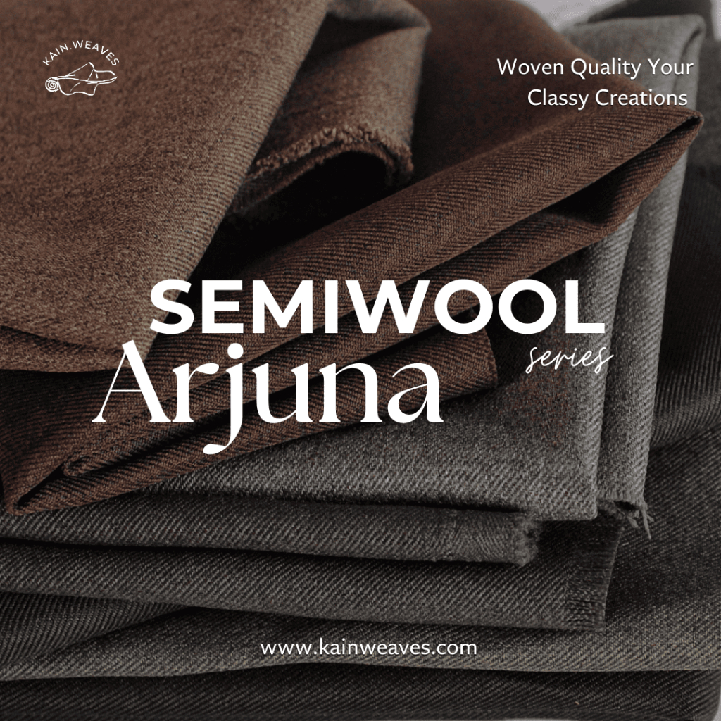 Jual Kain Bahan Rok Semi Woll Polos 0.5 Meter ARJUNA/Bahan Celana, Rok ...