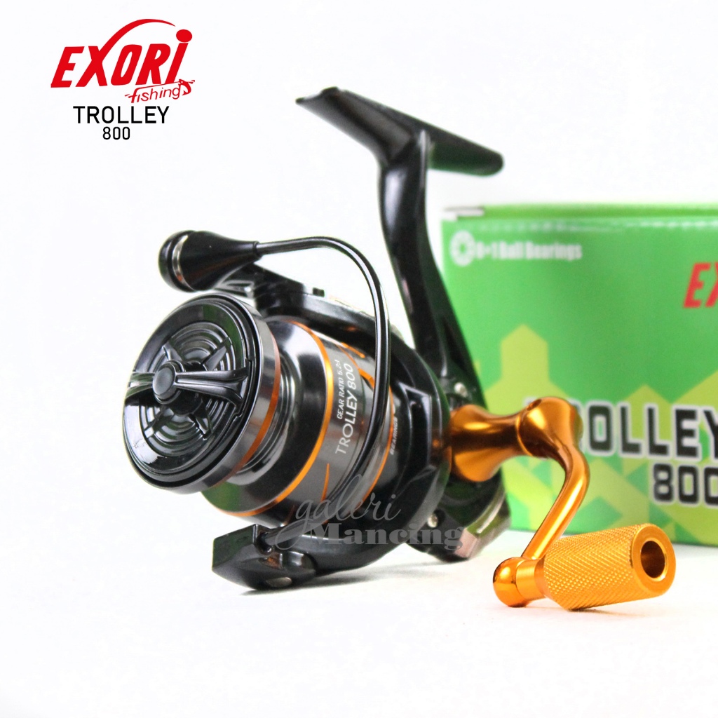 Jual REEL EXORI TROLLEY | Ril Spinning Ultralight Best Seller | Ril ...
