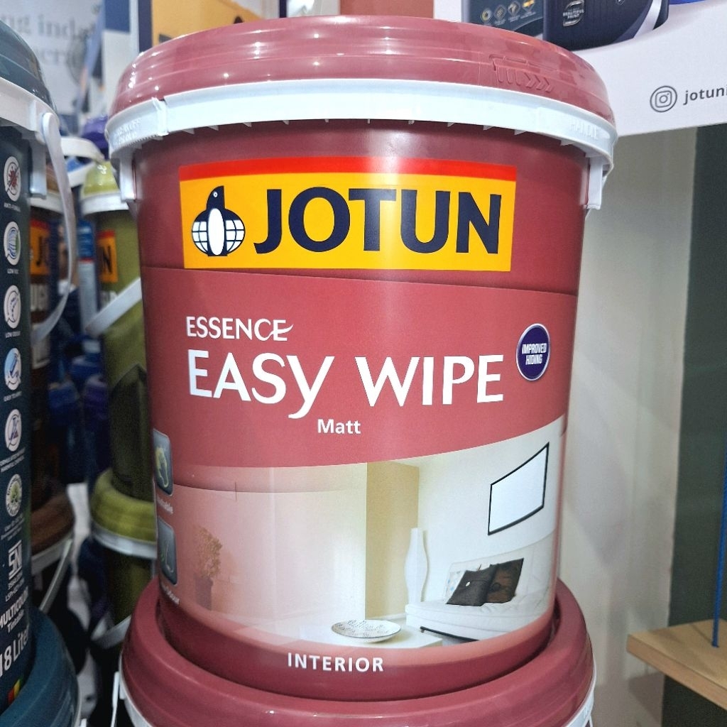 Jual Jotun Essence Easy Wipe PAIL 18 Liter / cat dinding interior mudah dibersihkan easywipe ...