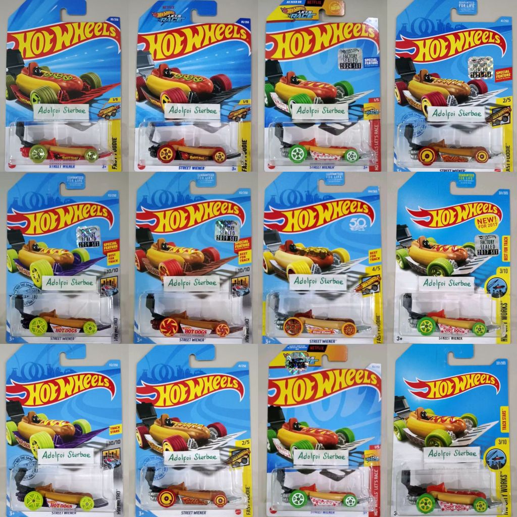 Jual hotwheels hot wheels street wiener fast foodie hw metro th reg ...