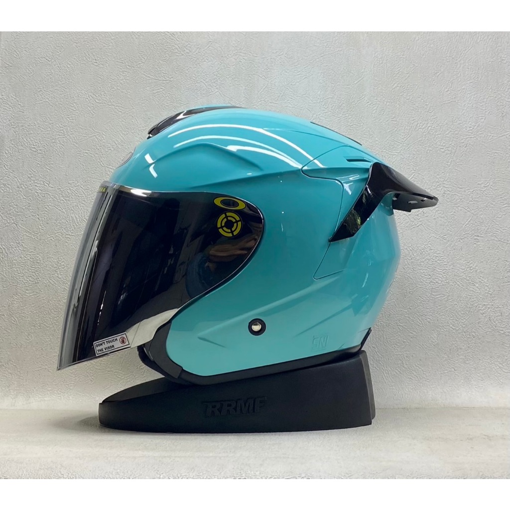 Jual HELM INK DYNAMIC AQUA BLUE PAKET GANTENG SPOILER 2D / | HELM HALF ...