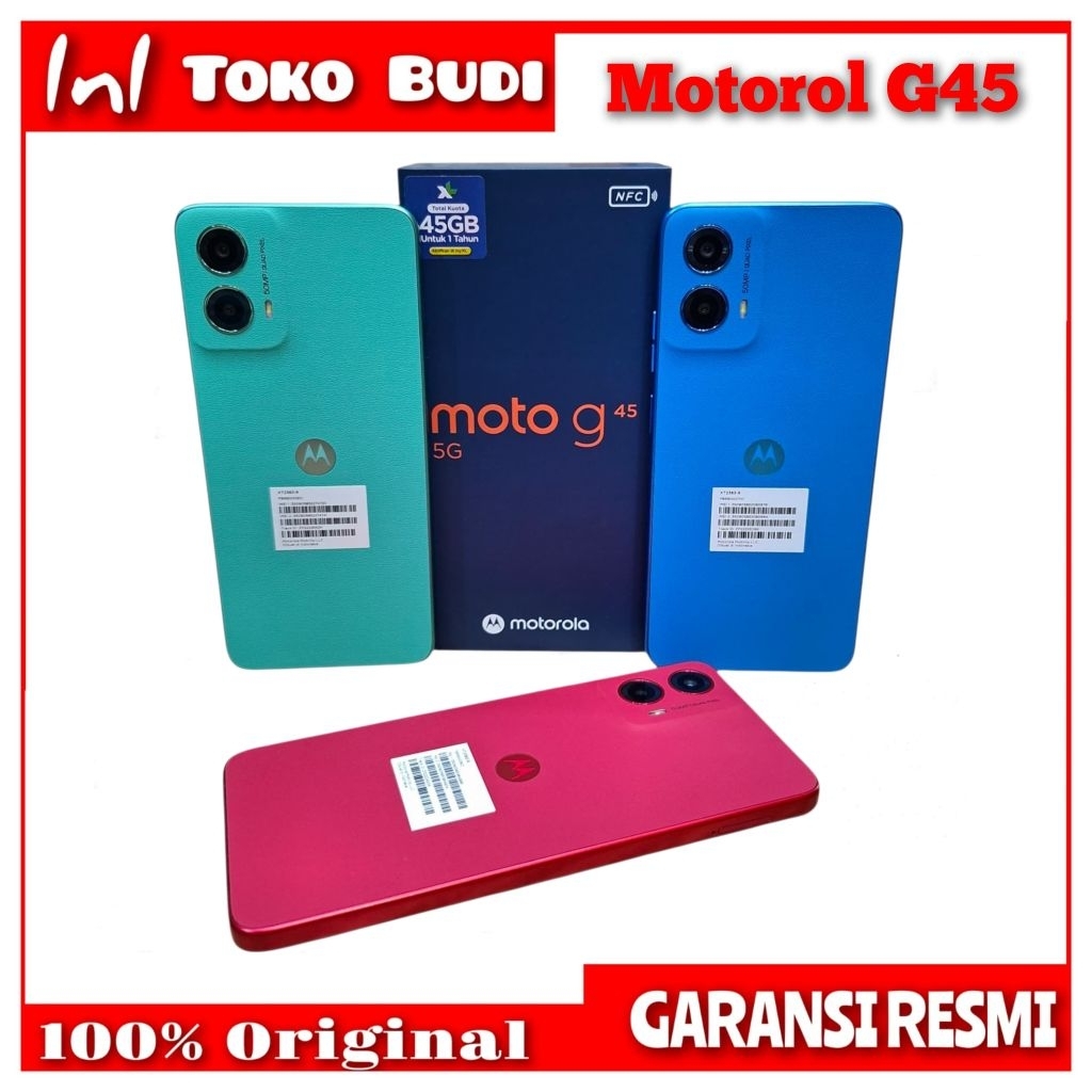 Jual Motorola G45 5G 8/256 Ram 8Gb Internal 256 Gb Garansi Resmi ...