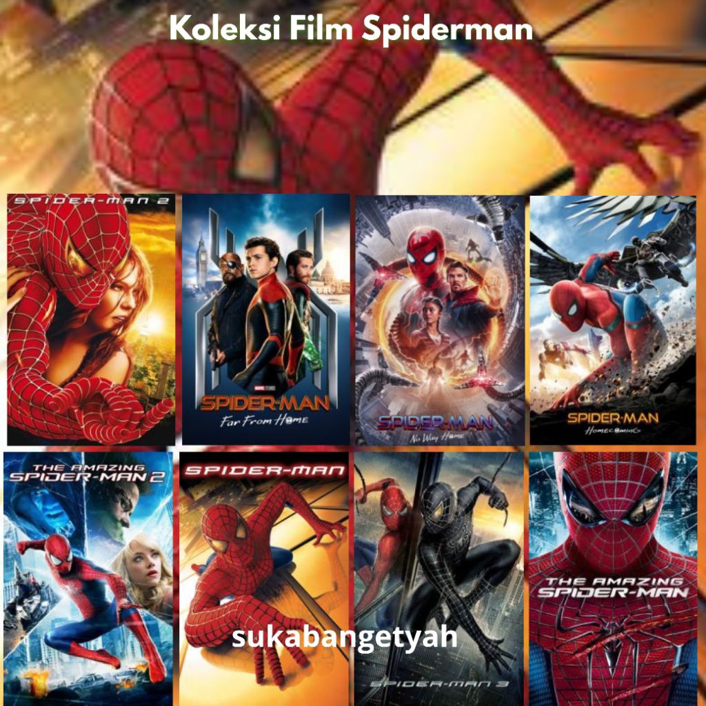 Jual Koleksi Film Spiderman lengkap (2002 - 2021)LinkGoogeldrive ...