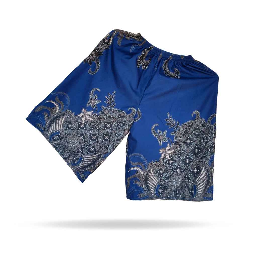 Jual Boxer Batik Saku Celana Pendek Pria Motif Batik Polymicro B001 ...