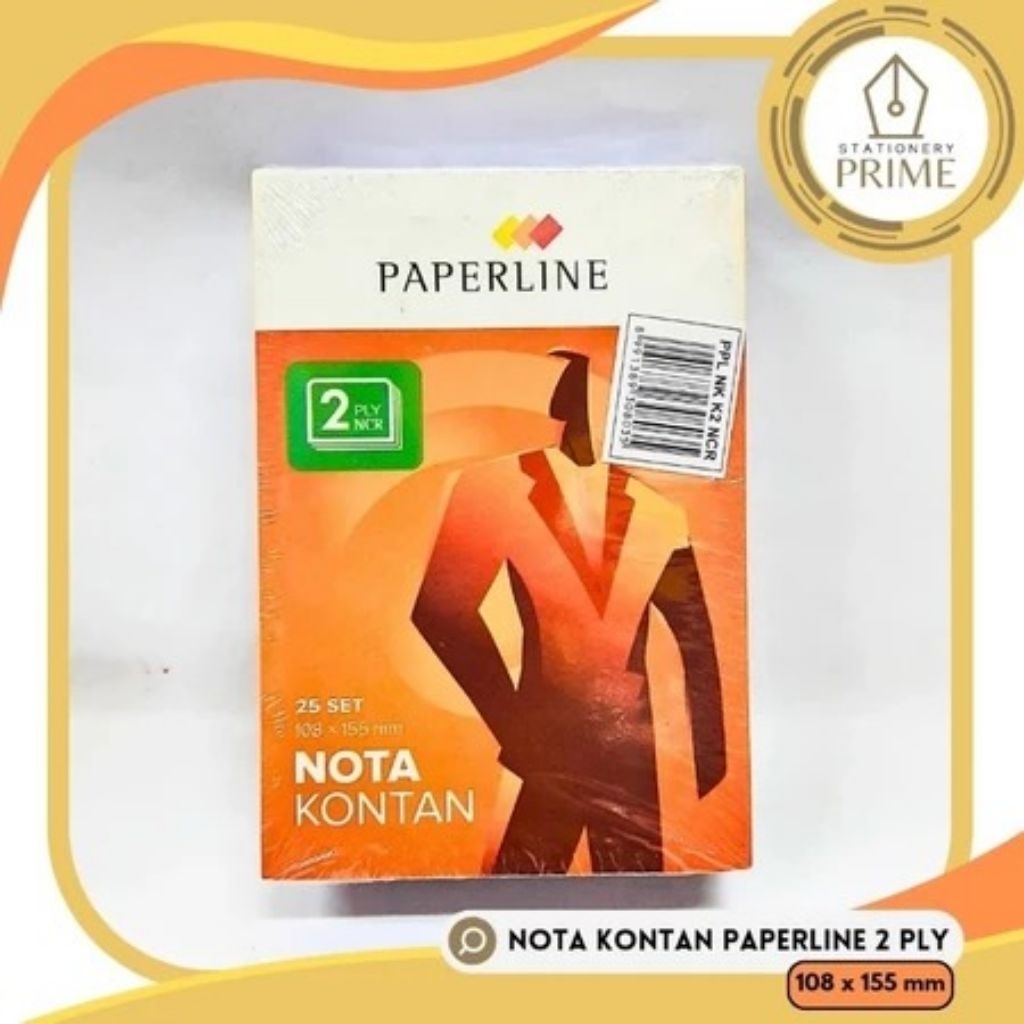 Jual Nota Kontan / Bon Kecil 2 Ply 2 Rangkap Paperline (1 Pack isi 10 ...