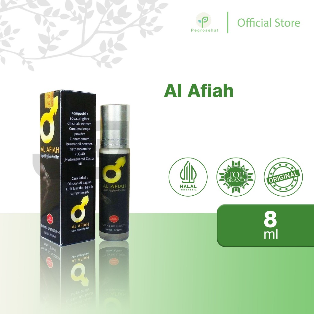 Jual Minyak Oles Premium Al-Afiah BPOM 8 ML Untuk Pria Dewasa / AL AFIAH For Men | Shopee Indonesia