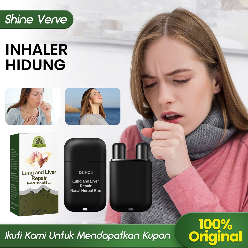 Jual Ouhoe Inhaler Hidung 1.8ml Inhaler Asma Nasal Strip Inhaler Hidung ...