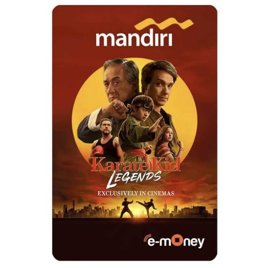 Jual Mandiri Emoney Edisi Poster Film Karate Kid Legends Poster ...