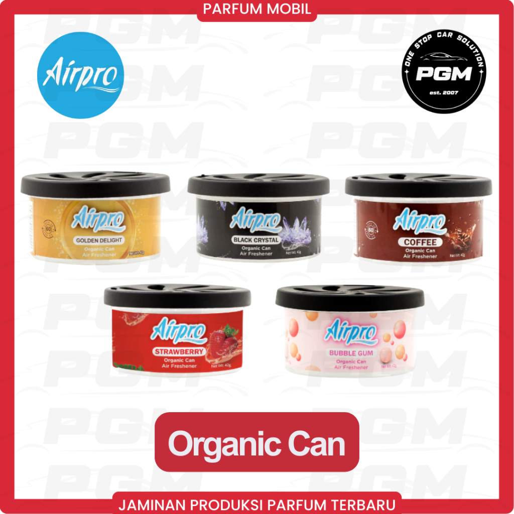 Jual Parfum Mobil / Pengharum Mobil AirPro Organic Can | Shopee Indonesia