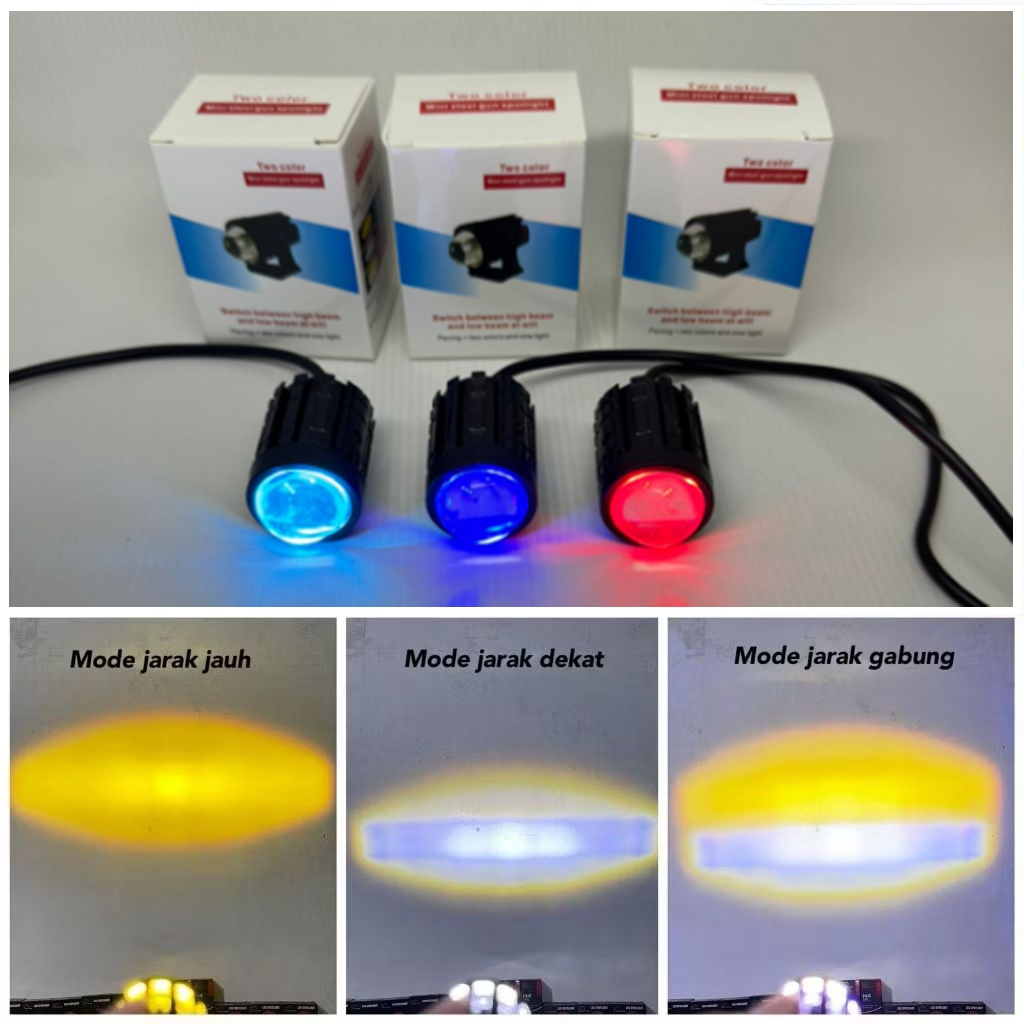 Jual Lampu Tembak Mini Led Laser D2 plus devil eye Mini Laser Gun 2 ...