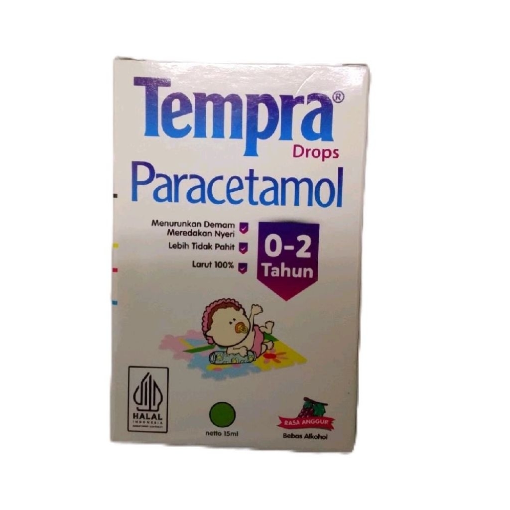 Jual Tempra 0-2 Tahun Drops 15 ml - Obat Demam Bayi | Shopee Indonesia