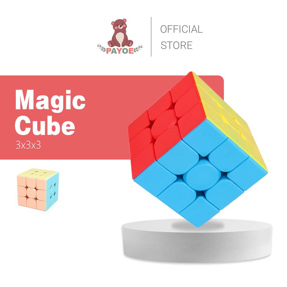 Jual PAYOE 3×3 Magic Cube Mainan Anak Speed Cubes | Shopee Indonesia