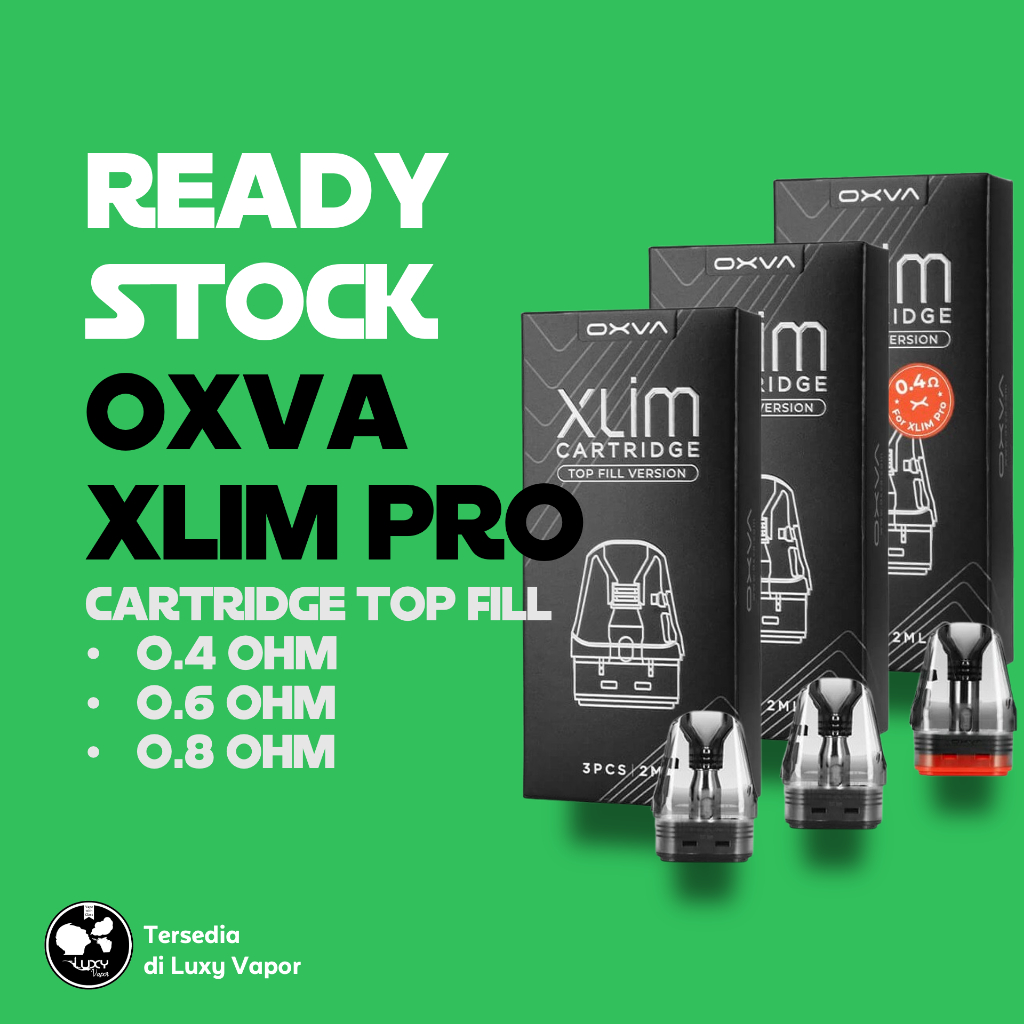 Jual Oxva Xlim Pro Cartridge Oxva Xlim Cartridge V3 / 1 Pcs | Shopee ...