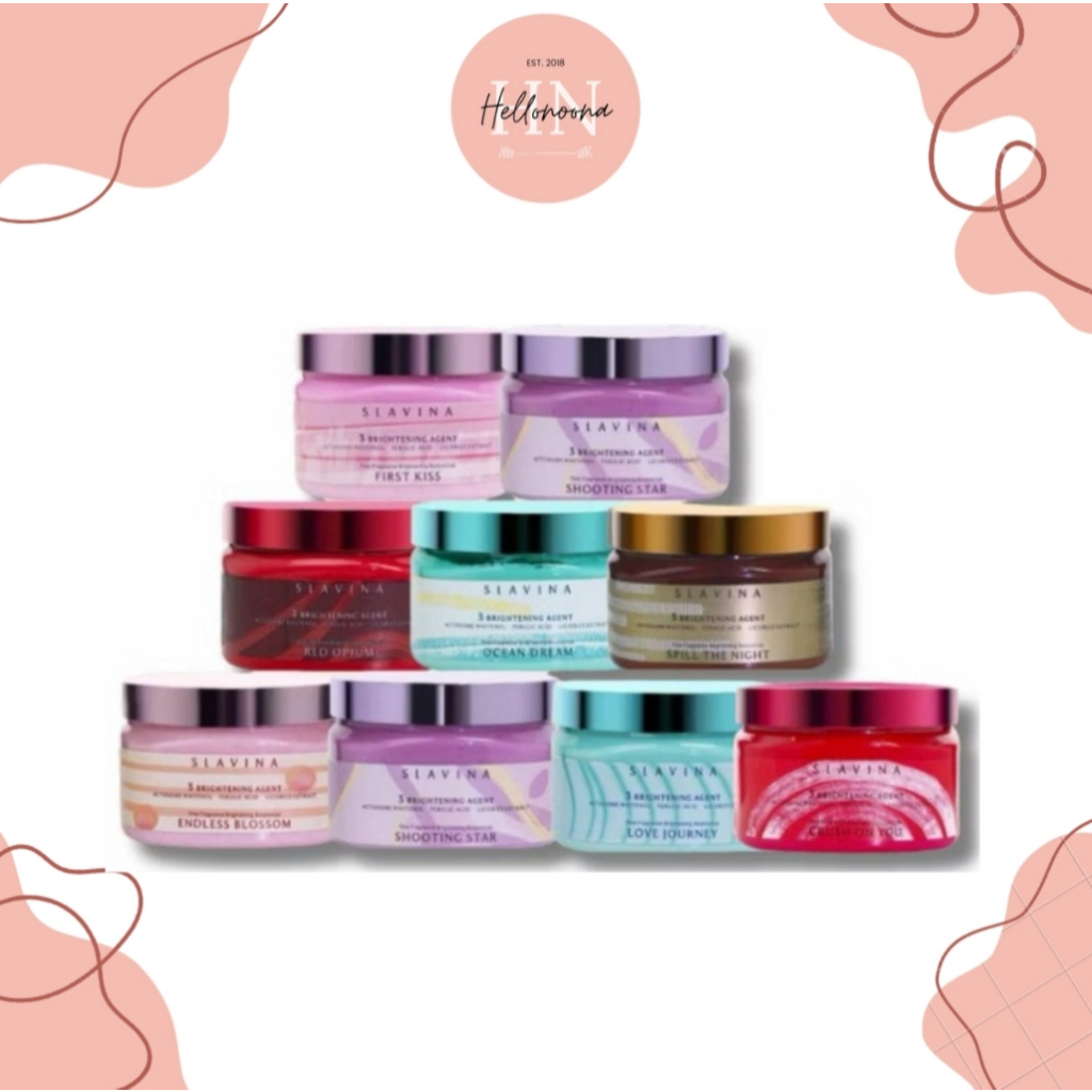 Jual SLAVINA - Body Scrub 300gr | Shopee Indonesia