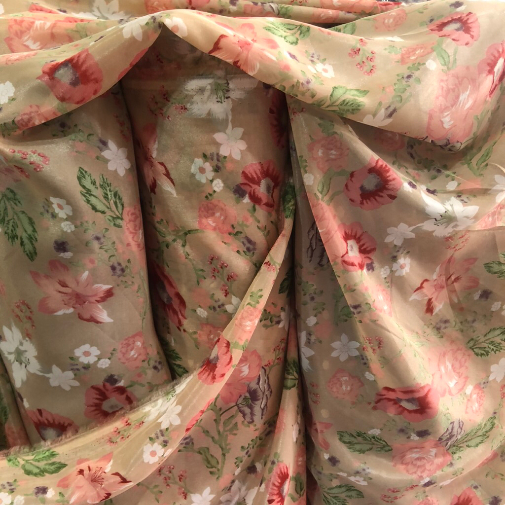 Jual kain sifon motif bunga - kain sifon motif luxury - kain sifon ...