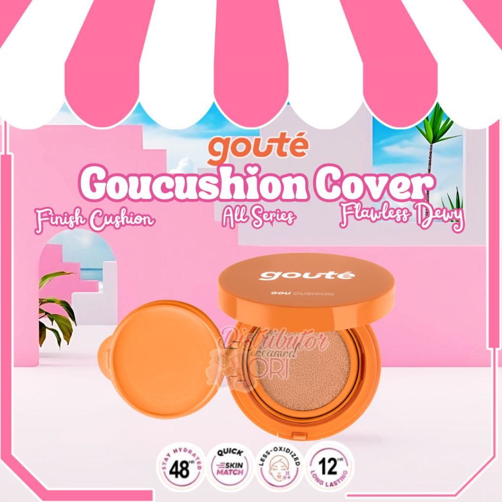 Jual gouté Goucushion - Dewy Finish Cushion with Glowing Look - Long ...