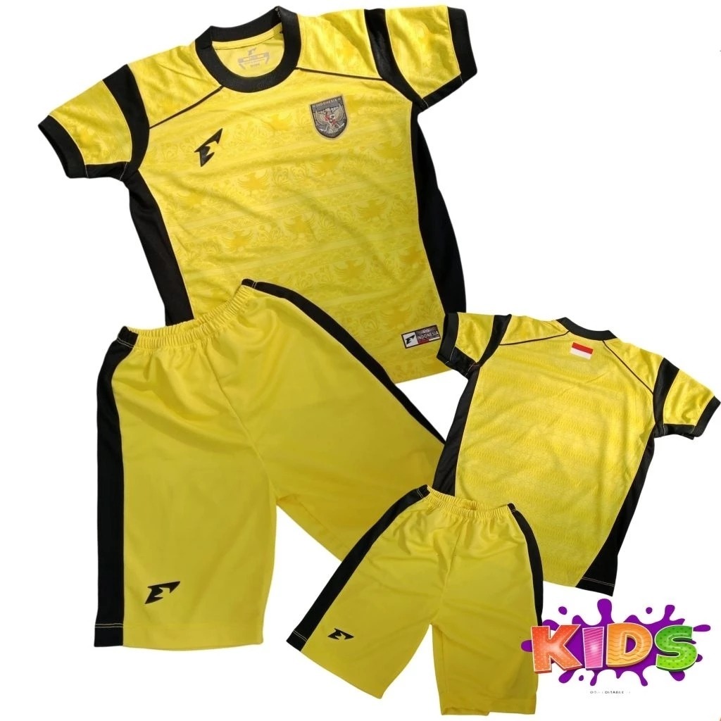 Jual PREMIUM SETELAN BAJU BOLA JERSEY TIMNAS INDONESIA GK KIPER ERSPO KUNING ANAK KIDS TERBARU ...