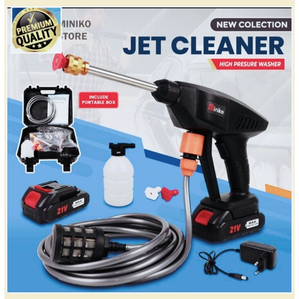 Jual Jet Steam Cleaner 21Volt Portable/ Alat Steam Mobil & Motor /Jet ...