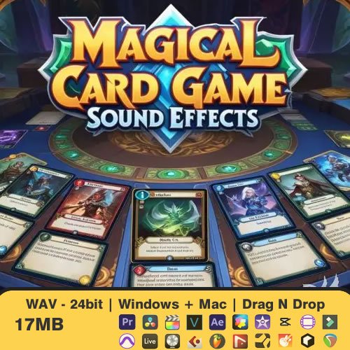 Jual Paket FX Magical Card Game Sound Effects (83 SFX) | Shopee Indonesia
