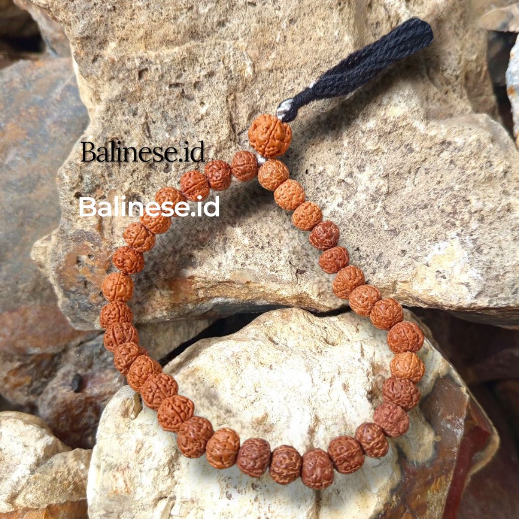 Jual DISKON 60% Tasbih Kayu Jenitri Rudraksha 33 Butir | Shopee Indonesia
