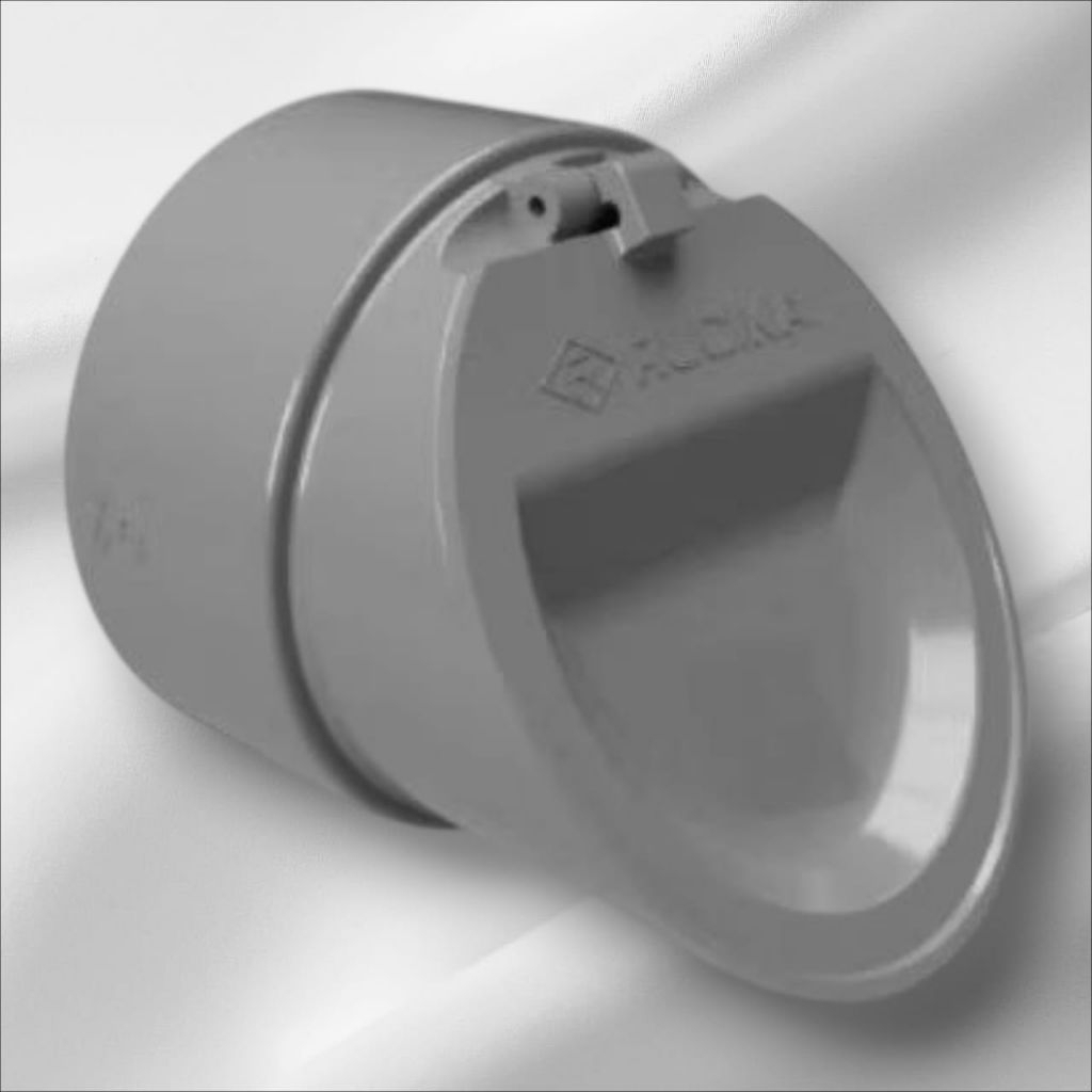Jual BACK FLOW VALVE 6" INCH RUCIKA PVC ANTI TIKUS TUTUP GOT 6" INCH ...