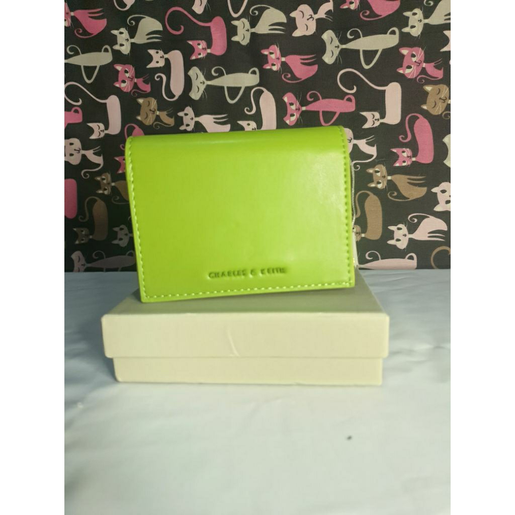 Jual Charles & Keith Dompet Lipat Green | Shopee Indonesia