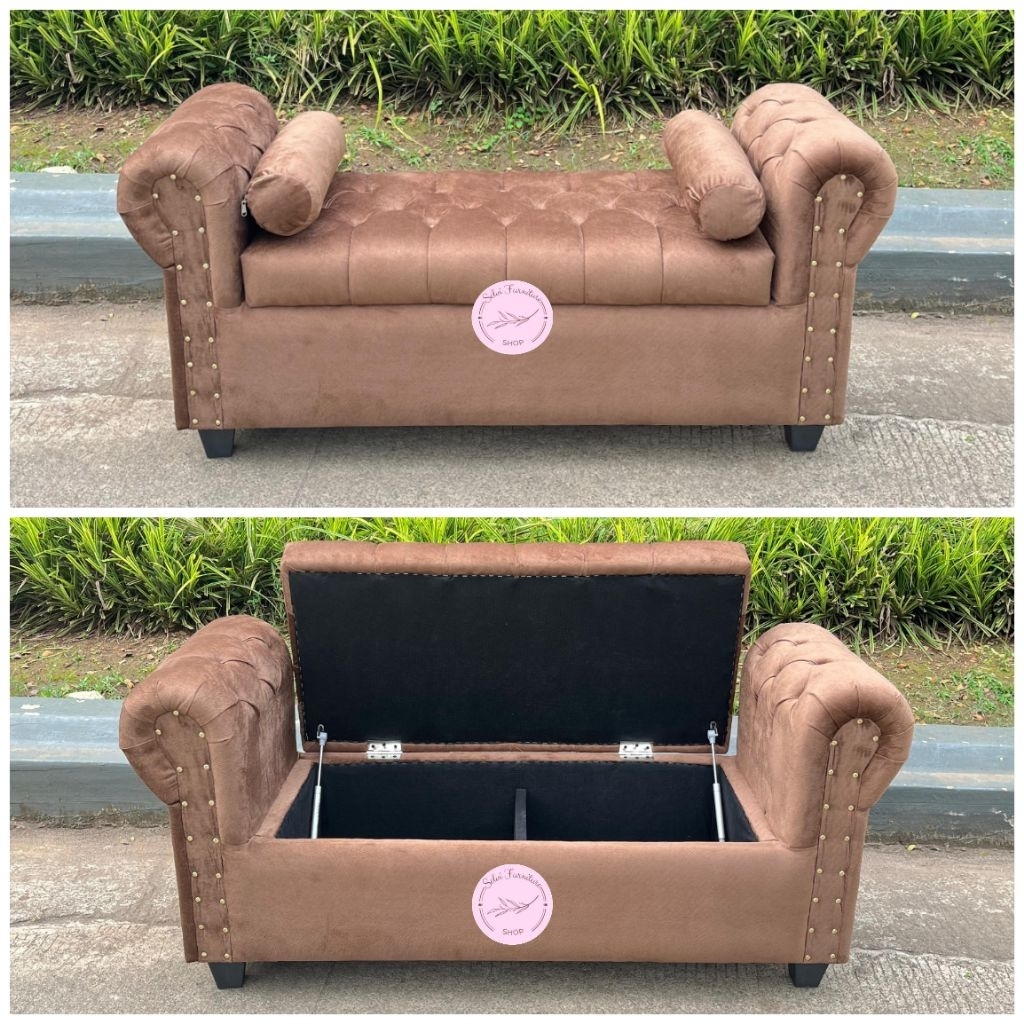 Jual KURSI SOFA RUANG TAMU BENCH STORAGE BOX MINIMALIS PINTEREST ...