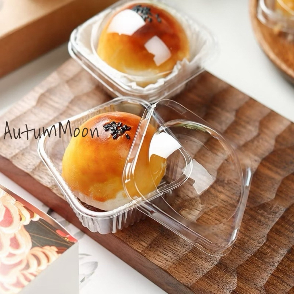 Jual B19 (10pcs) Tray mika tutup Mooncake mika mochi pia mika tutup ...