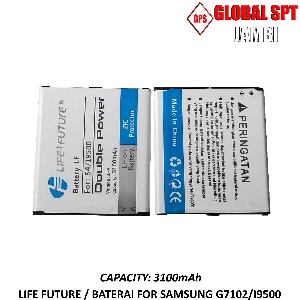 Jual LIFE FUTURE / BATERAI SAMSUNG G7102 / I9500 / GALAXY GRAND 2 / S4 / BATRE / BATERE ...