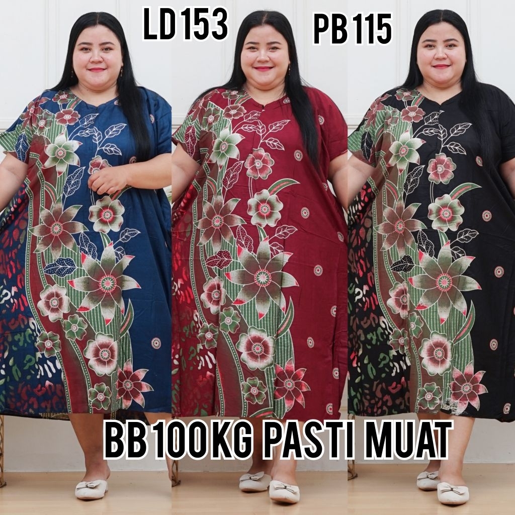 Jual Daster Jumbo Busui Baju Tidur Kekinian Motif Pelangi Daster Lowo ...
