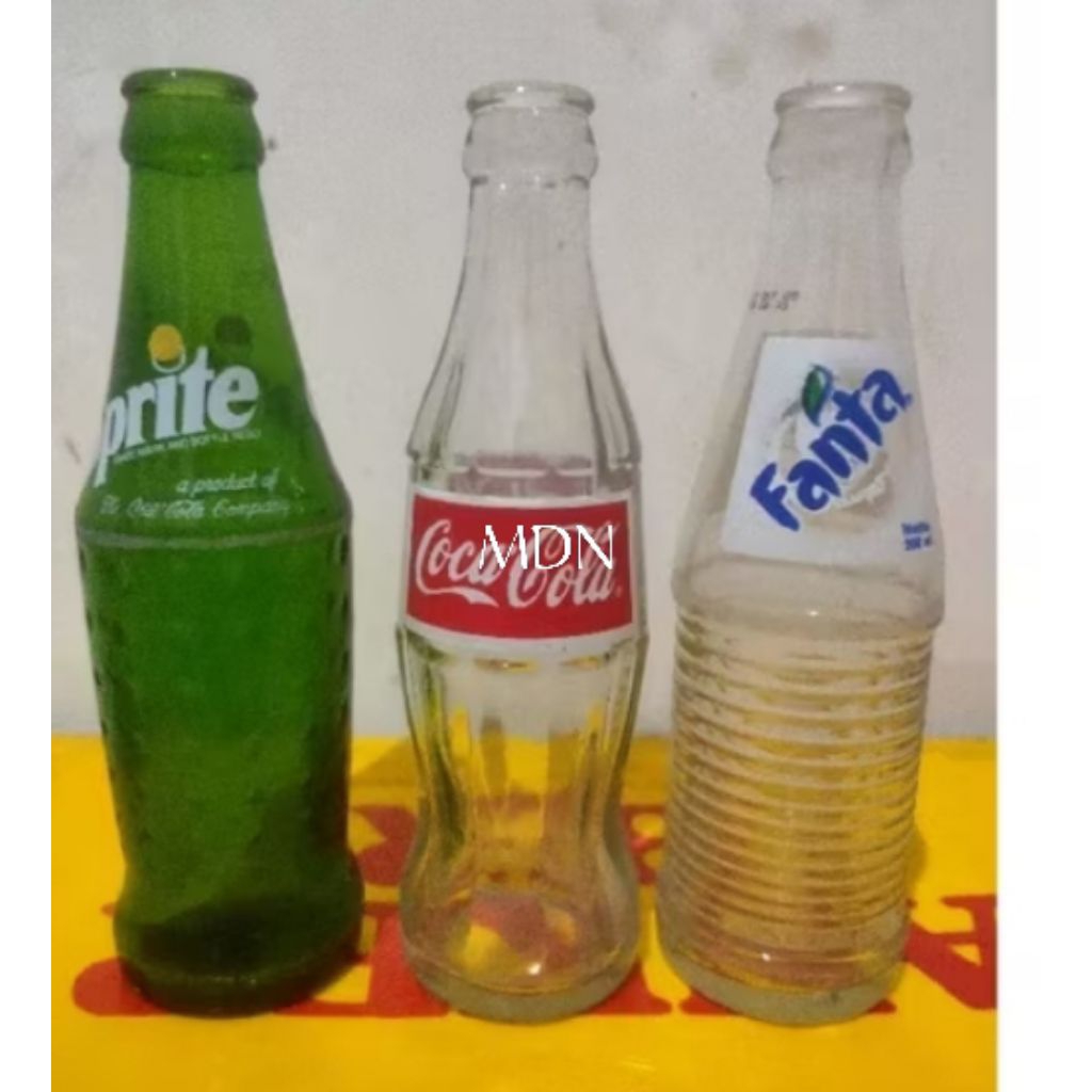 Jual Boto kacal bekas sprite,Coca cola,fanta jadul//botol jadul/botol ...