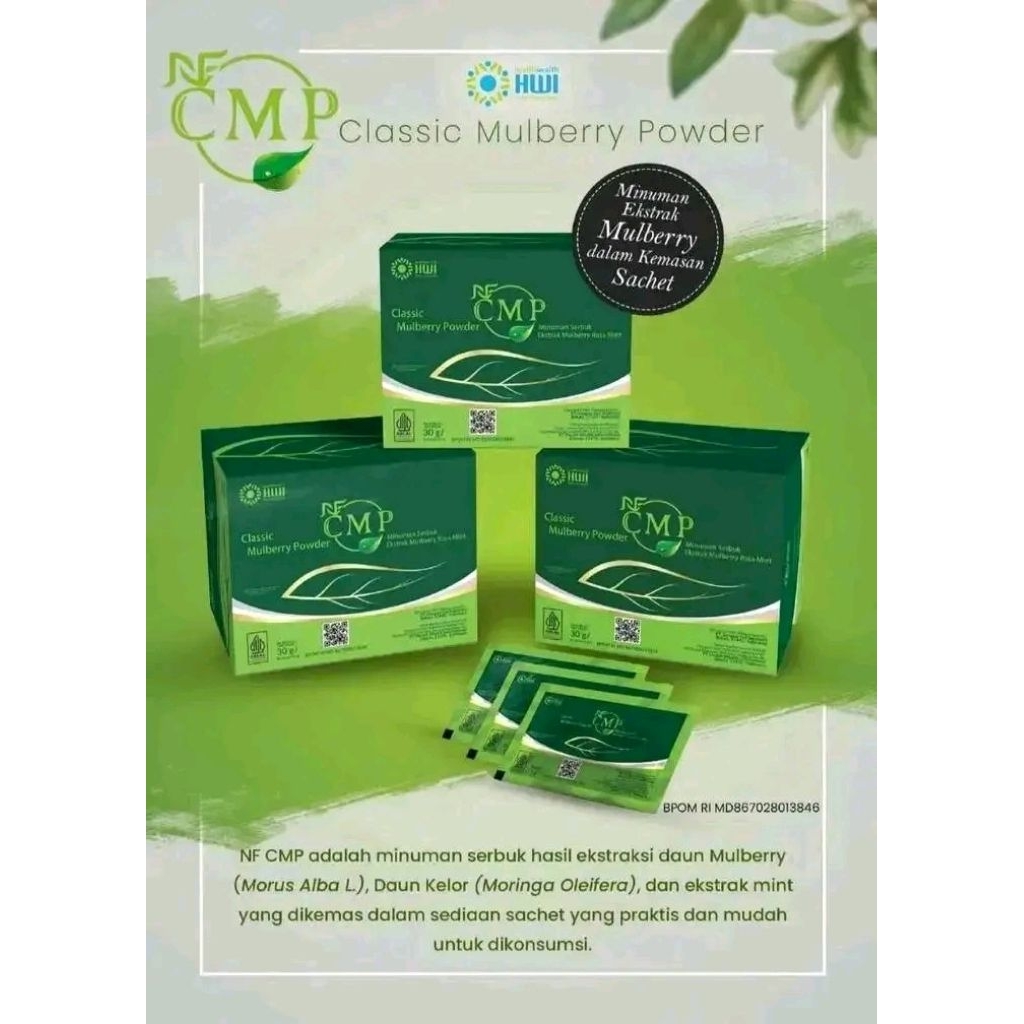 Jual Nf CMP ( New Formula Classic Mulberry Powder ) original | Shopee ...
