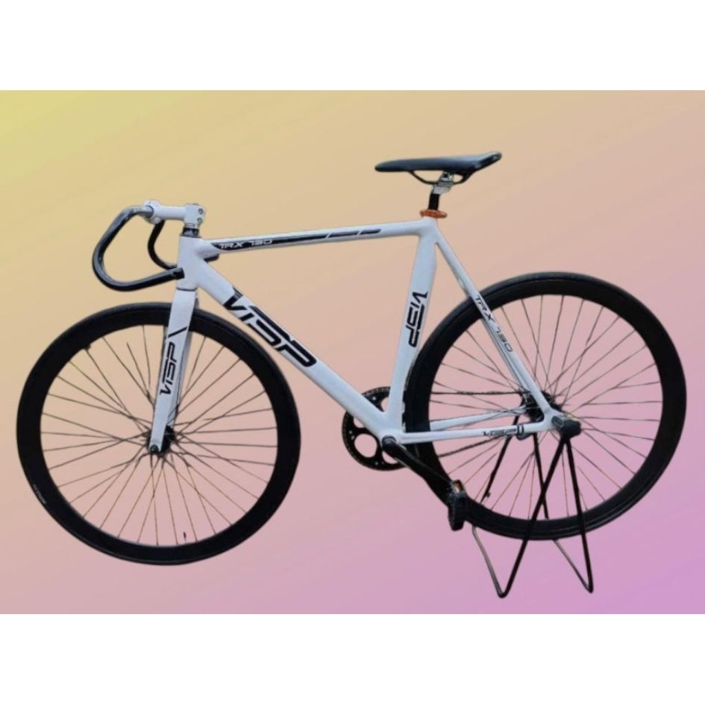 Jual Sepeda Fixie VISP siap pakai,Free Bartape | Shopee Indonesia