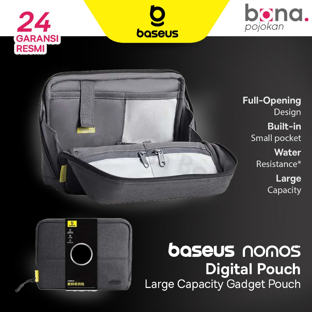 Jual Baseus Nomos Tas Serbaguna Digital Device Storage Bag Travel Bag ...