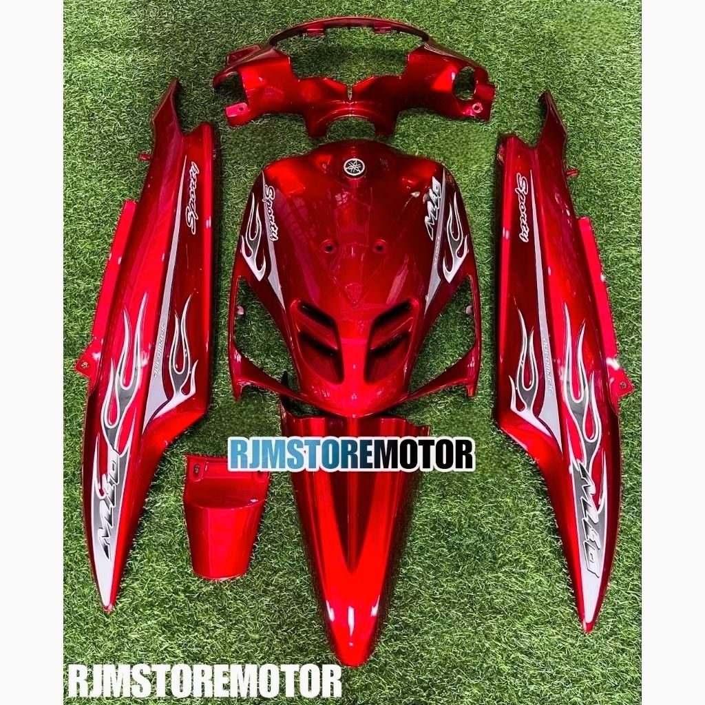 Jual full body halus yamaha mio sporty merah candy | Shopee Indonesia