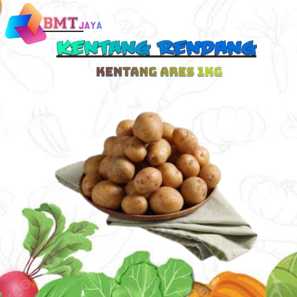 Jual Kentang rendang 1kg / kentang ares / Baby potato | Shopee Indonesia